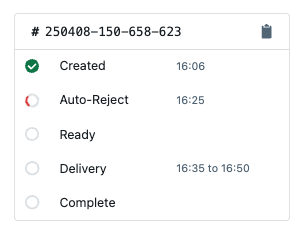 Automatic Rejection of Pending Orders